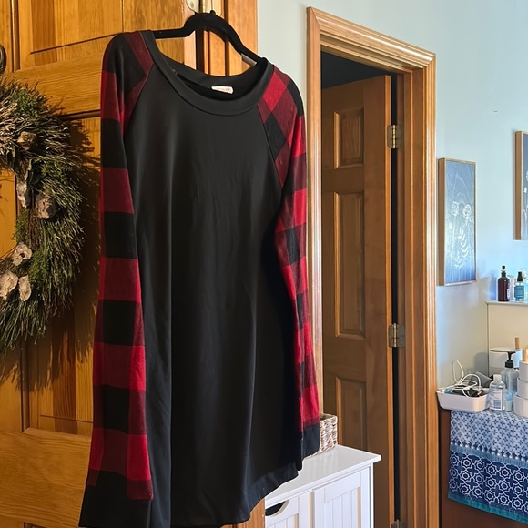 Chic Soul | Tops | Flannel Patterned Womens Long Sleeve Shirt | Poshmark